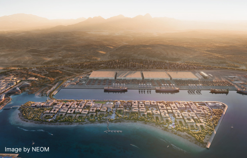 NEOM establishes SAR 700 million concrete factory for THE LINE | Big 5 ...